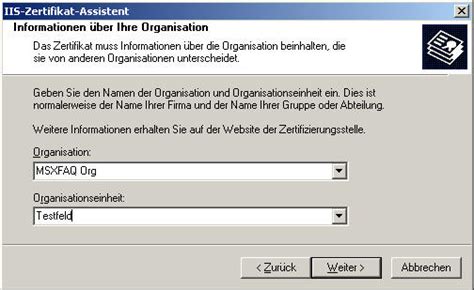 Ssl Zertifikat Für Iis6 Installieren