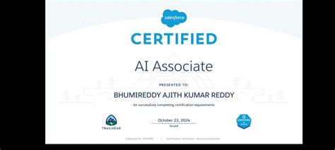 Ajith Kumar Reddy On Linkedin Salesforce Certification Learning Tech Careerdevelopment…