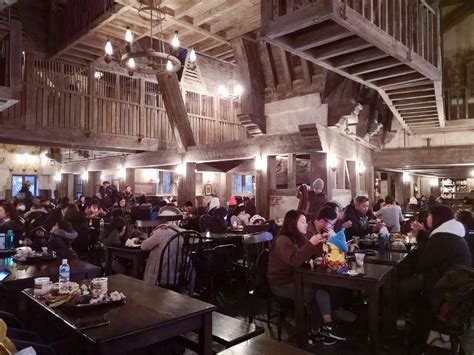 2025哈利波特主题餐厅美食餐厅 餐厅里光线非常非常暗，只有 【去哪儿攻略】