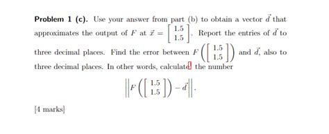Solved Problem A Consider The Function Chegg