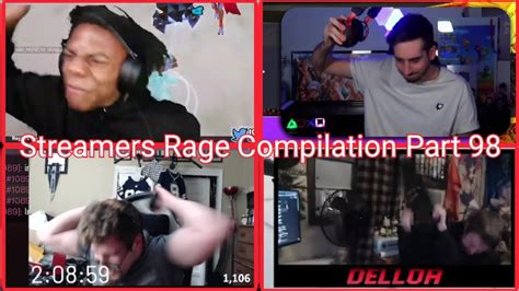 Streamers Rage Compilation Part 98 Youtube