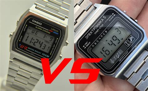 Японские Casio против «Электроники из СССР какие часы качественнее