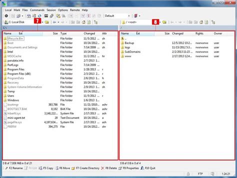 مدیریت فایلهای Ftp از طریق نرم افزار Winscp