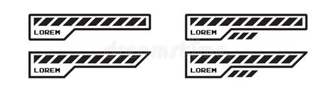 Status Bar Retro Pixel Game Hit Point Lever Energy Stock Vector
