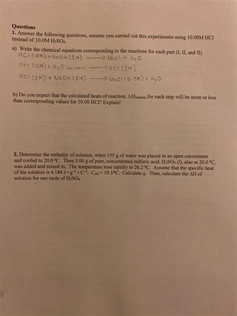 Questions 1 Answer The Following Questions Assume