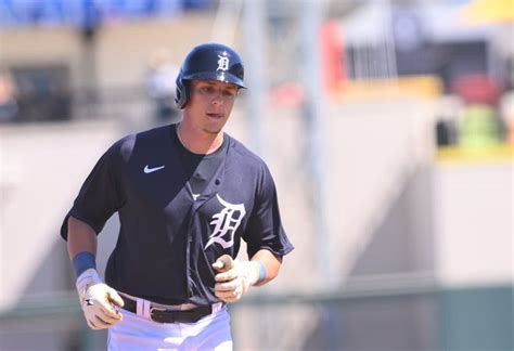 Tigers Nick Maton Figuring Out My Swing Hits Homer In 6 6 Tie Vs