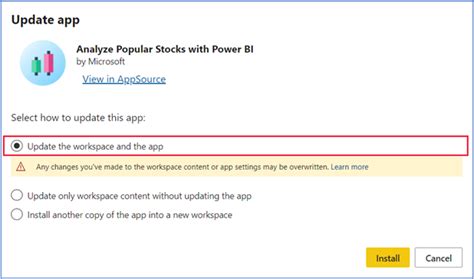 Announcing Template Apps One Click Update Microsoft Fabric Blog