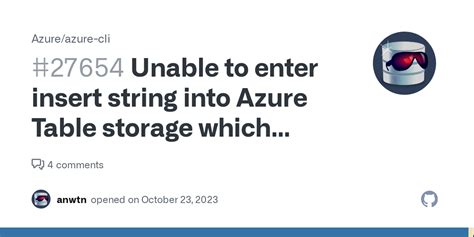 Unable To Enter Insert String Into Azure Table Storage Which Contains A