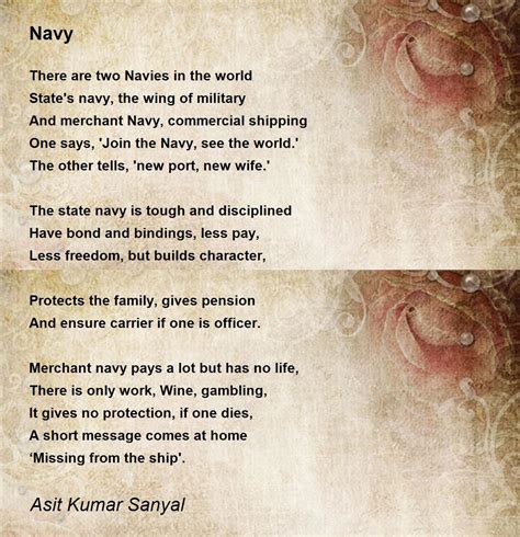 The Watch Poem Navy Why This Ritual Still Makes Sailors Cry