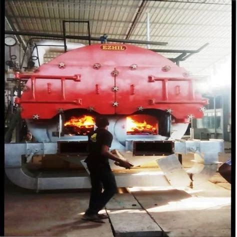 Wood Fired Double Flue Three Pass Steam Boiler At ₹ 3000000piece