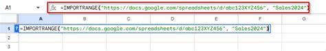 Importrange Function To Pull Data From Another Spreadsheet Excel Insider