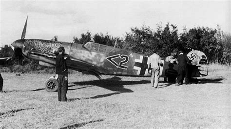 Me109g2 Stab Iijg52 C2 Dhuo Wrkn13566 Flown By Ii Gruppe Chief