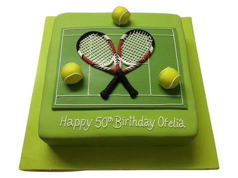 Cake Decorations Tennis At Kenneth Kane Blog