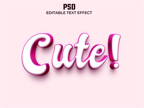 3d Text Logo Psd