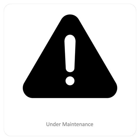 Under Maintenance And Architect Icon Concept 26641118 Vector Art At