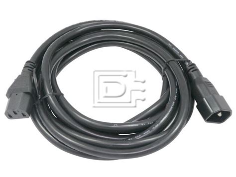 C13 to C14 Black PDU Power Cord Cable 18AWG SVT Style 6ft / 2m VJT0P ...