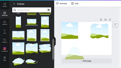How To Use Canva Frames The Nature Hero