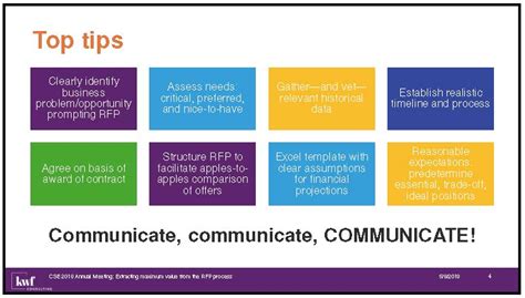 Extracting Maximum Value From The RFP Process Science Editor