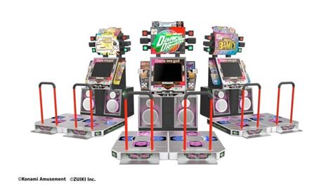 Playable Dancedancerevolution Mini Arcade Announced For Those Who Were Wanting A Mini Home Ddr