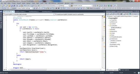 Learning MVC Part Repository Pattern In MVC Application With Entity Framework Code Teddy