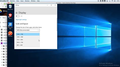 Oracle VM VirtualBox Changing The Screen Resolution YouTube