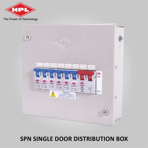 Semi Automatic Hpl Spn Single Door Electrical Distribution Box At ₹ 300 Piece In Jodhpur