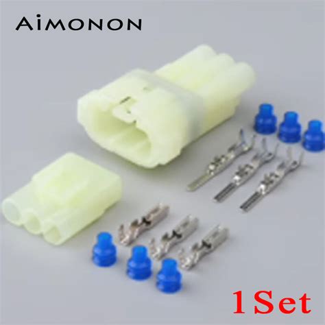 Sumitomo 090 자동 전기 방수 와이어 케이블 커넥터 암수 플러그 단자 및 씰 포함 1 세트 2 핀 3 핀 4 핀 6 핀 22mm 전기 장비 및 소모품