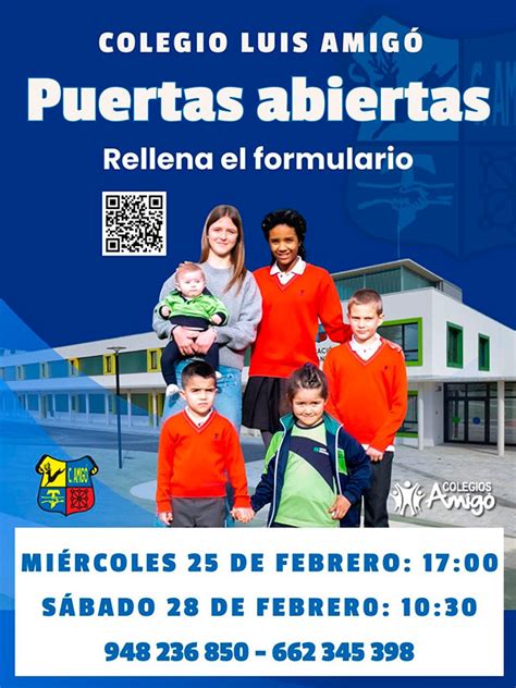 Puertas Abiertas Para El Curso 2026 2027 Colegio Luis Amigó