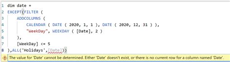 Solved Edit Dax To Filter Out Specifics Dates From Column Microsoft Fabric Community