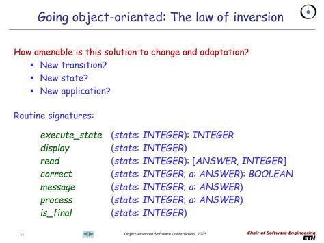 Ppt Object Oriented Software Construction Bertrand Meyer Lesson 18