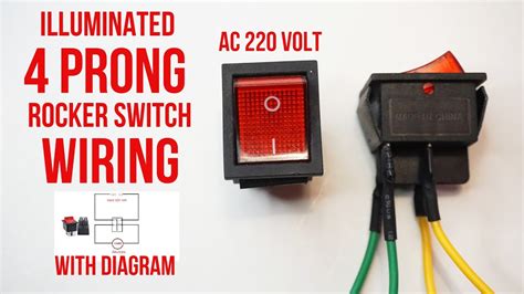 How To Wire A Volt Lighted Rocker Switch Shelly Lighting
