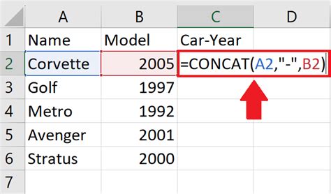 How To Combine Two Cells In Excel With A Dash Spreadcheaters