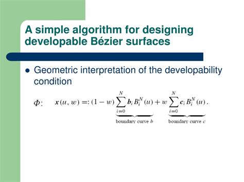ppt designing developable surfaces powerpoint presentation free