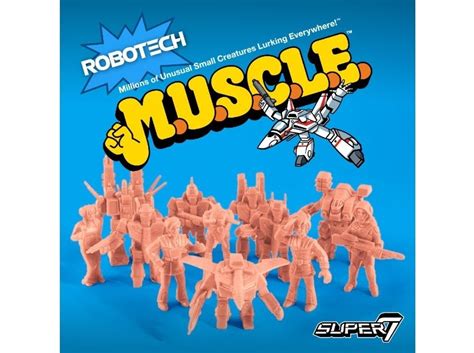 New Super7 Robotech M U S C L E Figures