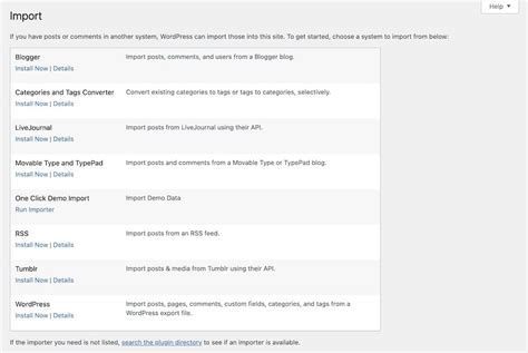 How To Use Wordpress Import Tool Ultida