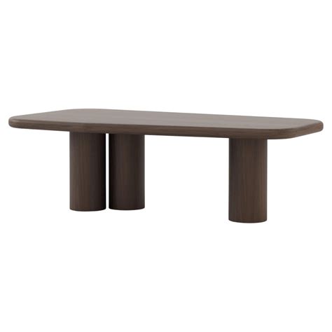Scandinavian Modern Porto Dining Table Made With Walnut And Iron By Stylish Club For Sale At 1stdibs