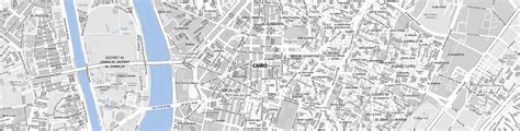 Street Map Of Cairo Egypt