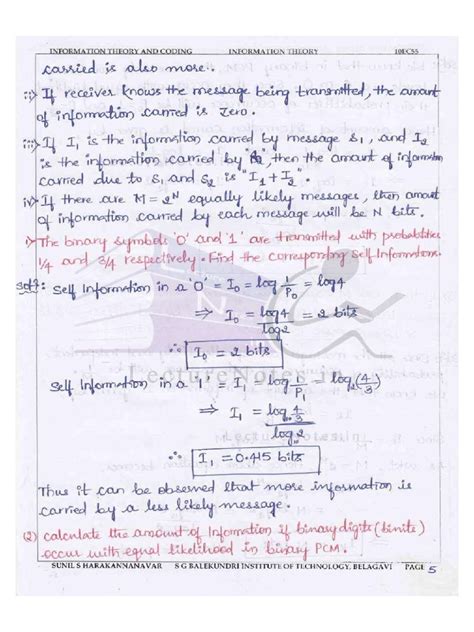 Itc Notes Pdf