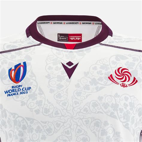 Macron რაგბის ეროვნული ნაკრების საგულშემატკივრო მაისური Replica 2023 წლის მსოფლიო თასი ზომა