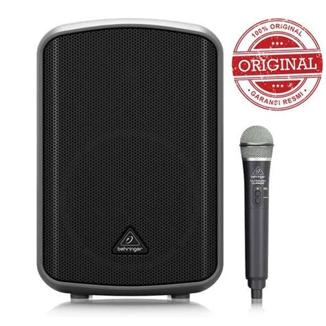Jual Behringer Speaker Portable Mpa200bt Mpa 200 Bt With Wireless Mic Shopee Indonesia