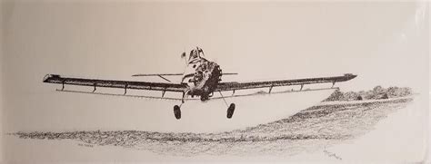Original Art By Hal Tacker Air Tractor Abreu Gallery