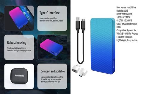 8tb High Speed Hard Drive Usb Hard Drive Reliable High Speed Portable