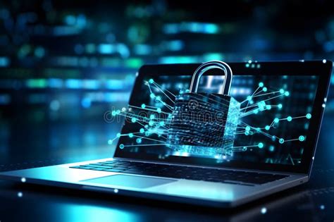 Login And Password Cyber Security Concept Data Protection And Secured Internet Access