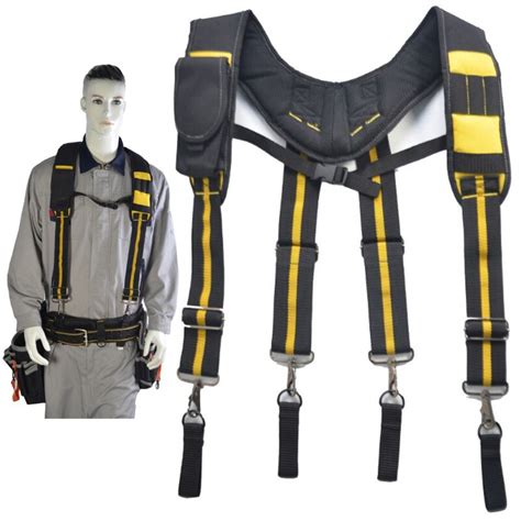 X Type Padded Heavy Duty Braces Suspenders Men Wor Grandado