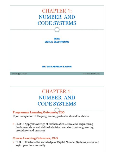 Ee202chapter1numberandcodesystembaia 131112193950 Phpapp02 | PDF | Subtraction | Binary Coded ...