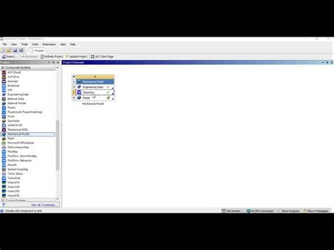 فیلم آموزشی نحوه باز کردن فایل solidworks در ansys workbench 2020 با