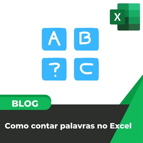 Como Contar Palavras No Excel Smart Planilhas