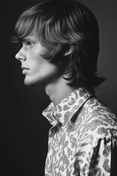 Reviving Retro Cool The Shag Haircut For Men