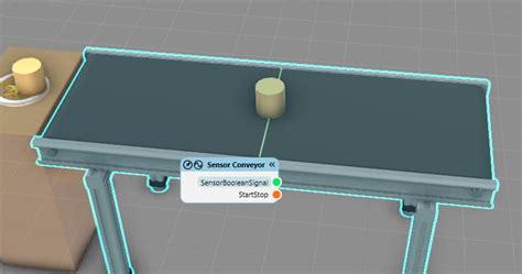 disabling the path of conveyor when sensor signal is turned on python