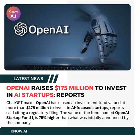 Knowai On Linkedin Ai Chatgpt Openai Aistartups Investment
